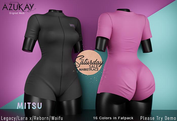 Second Life Marketplace - Azukay Store - Mitsu Fatpack